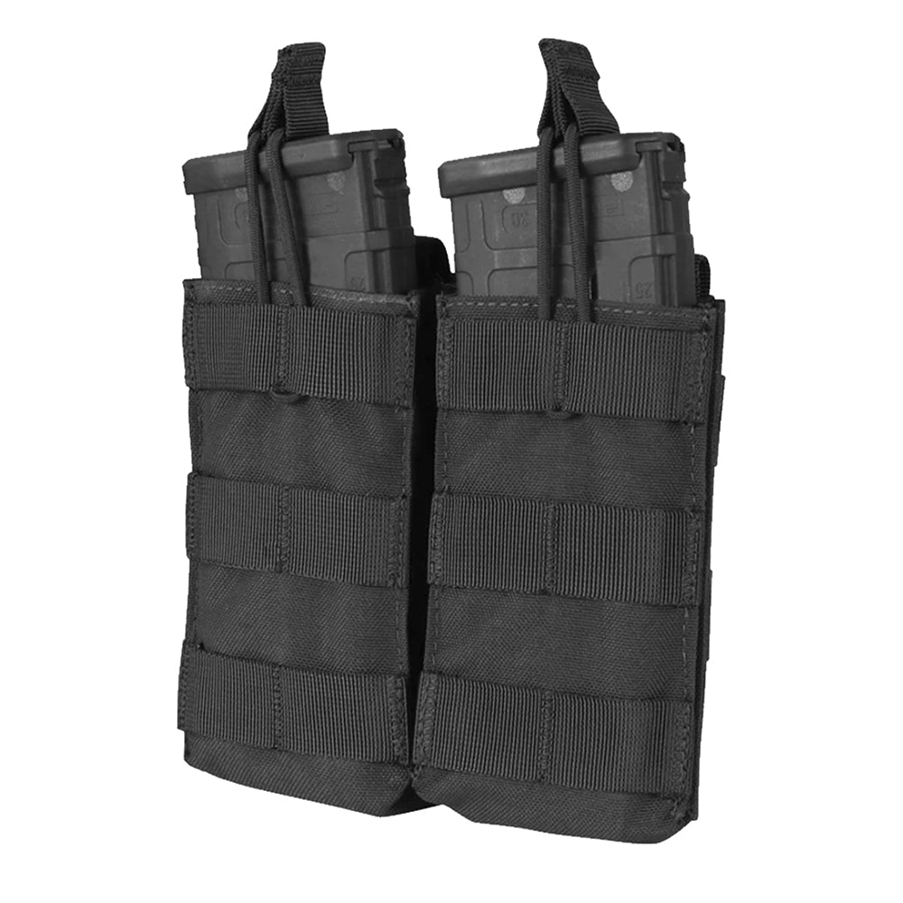 MA19-002 DOUBLE M4/M16 OPEN TOP MAG POUCH NEGRO MARCA CONDOR — Innstintus